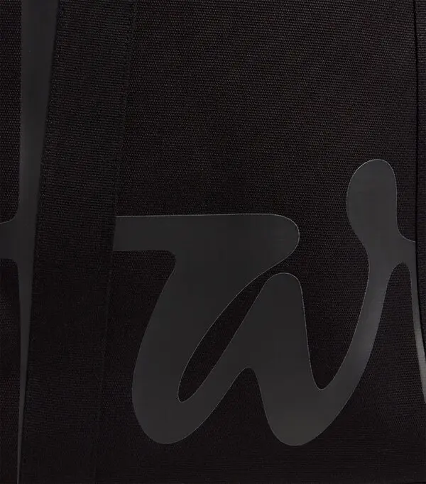 Harrods Cotton Logo Tote - Black