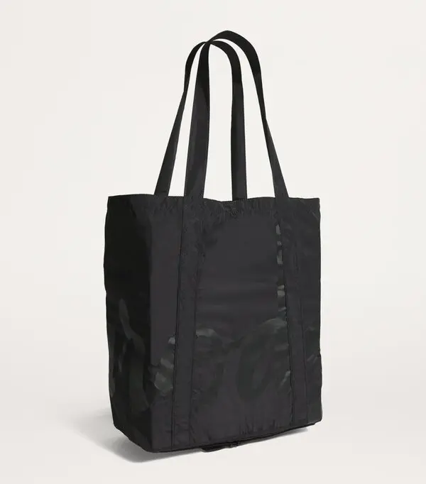 Harrods Logo Pocket Shopper - Black
