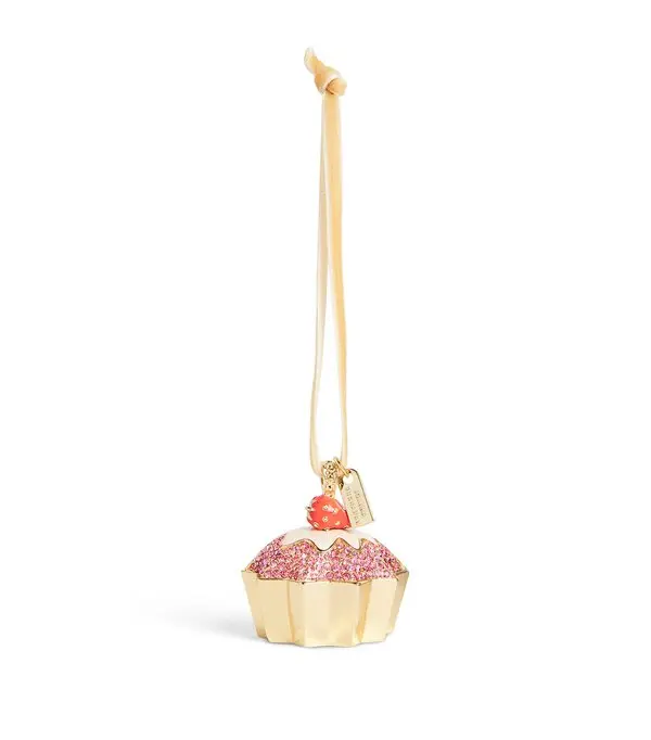 JOANNA BUCHANAN Crystal-embellished Cupcake Tree Decoration