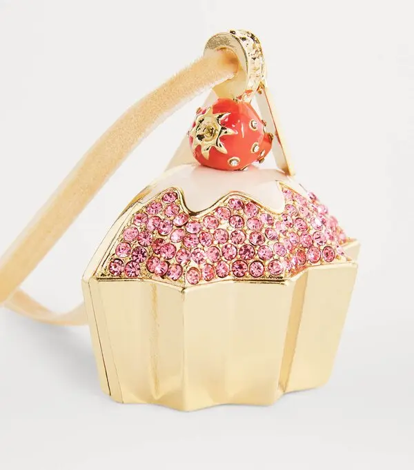 JOANNA BUCHANAN Crystal-embellished Cupcake Tree Decoration