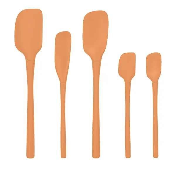 TOVOLO Flex-core Silicone 5-piece Spatula Set - Apricot