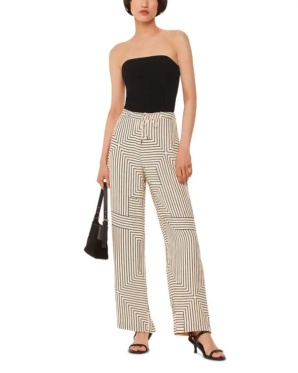 Whistles Angled Stripes Pants