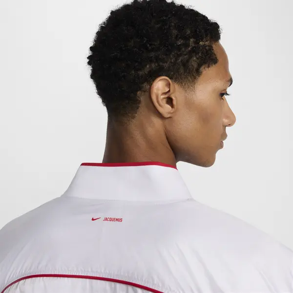 Nike X Jacquemus Track Jacket In White - 25% Off | Editorialist