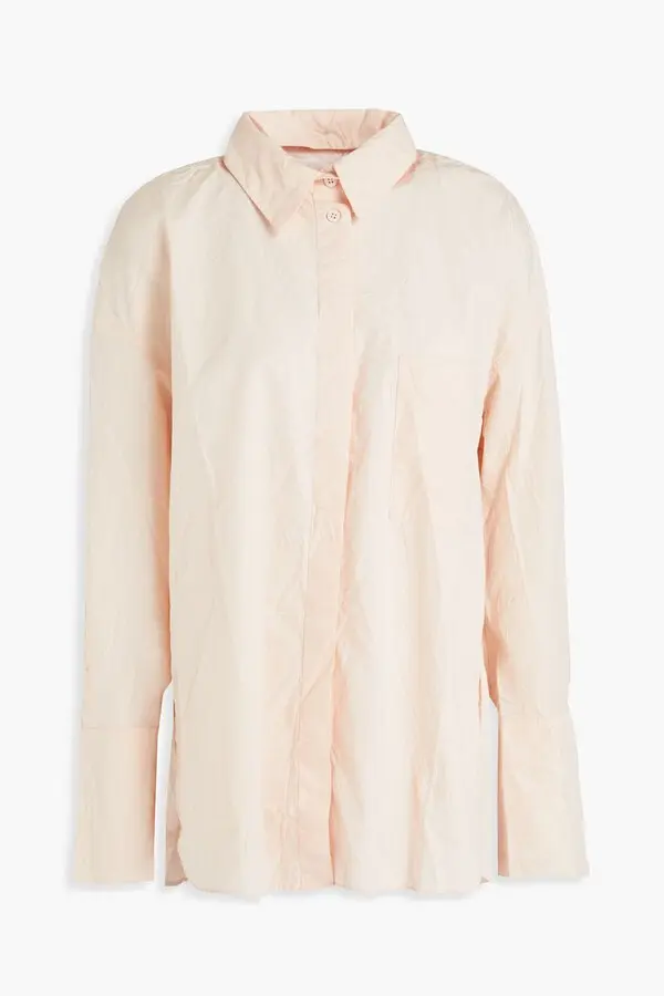 Bite Studios Crinkled Cotton-poplin Shirt