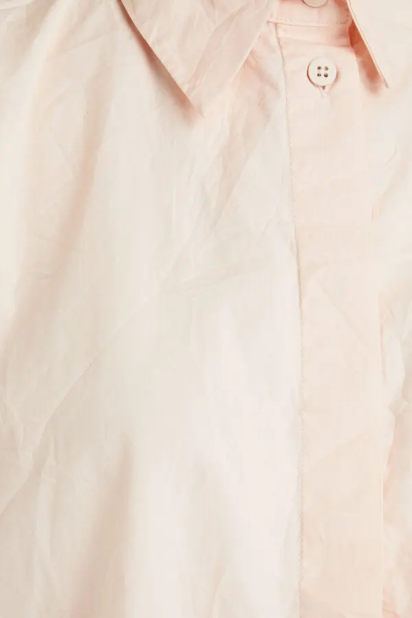 Bite Studios Crinkled Cotton-poplin Shirt