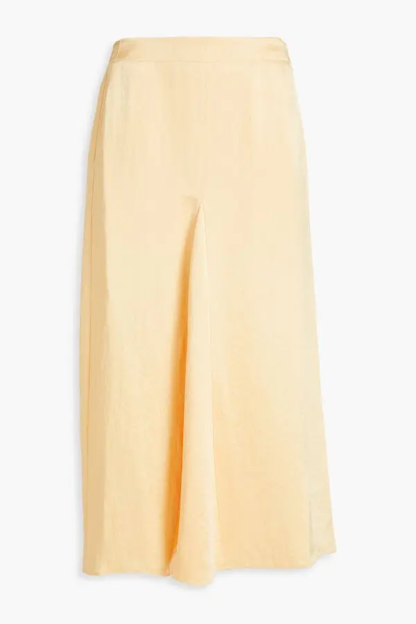 Tibi Satintwill Midi Skirt
