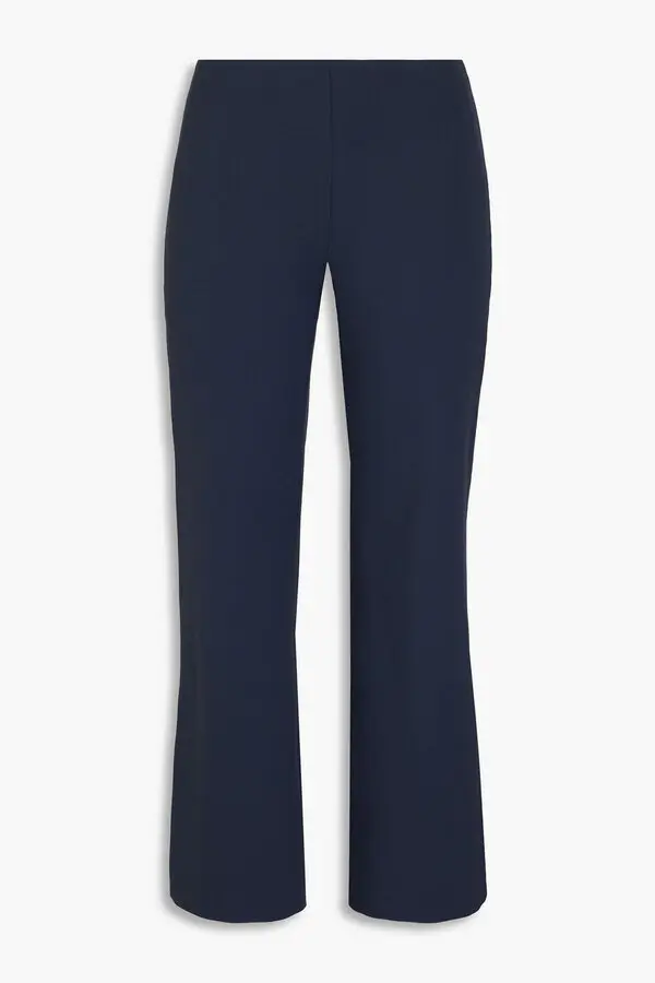 Theory Stretch-jersey Kick-flare Pants - Navy