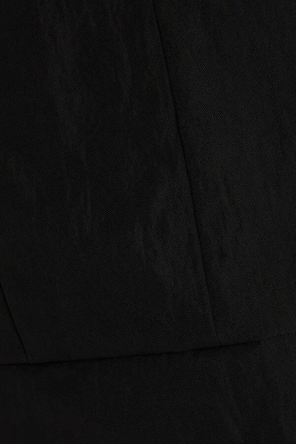 Tibi Off-the-shoulder Crepe Peplum Top
