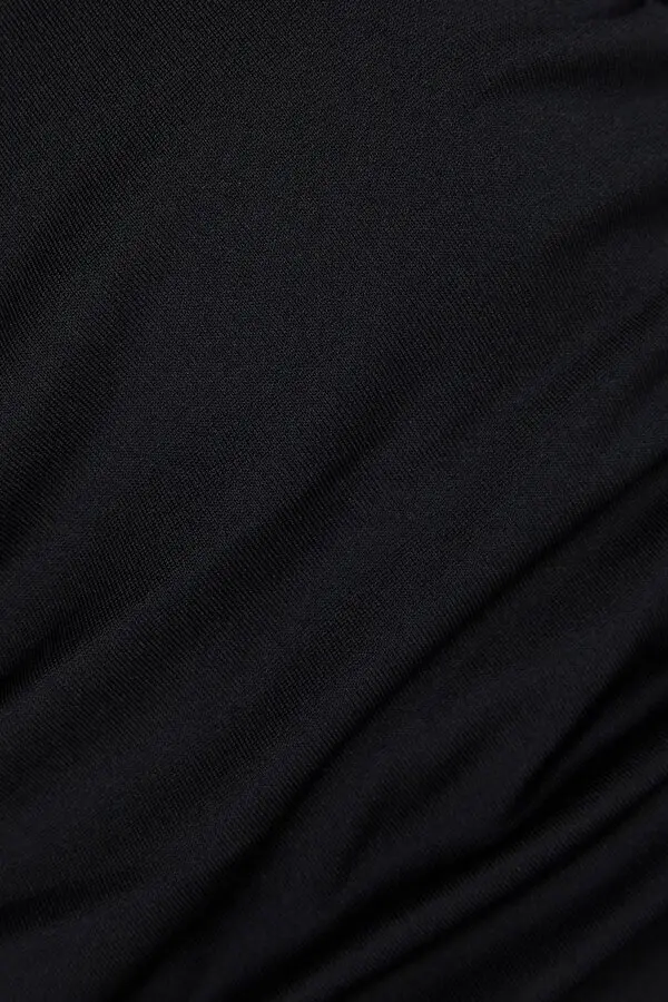 Tibi Ruched Jersey Bodysuit