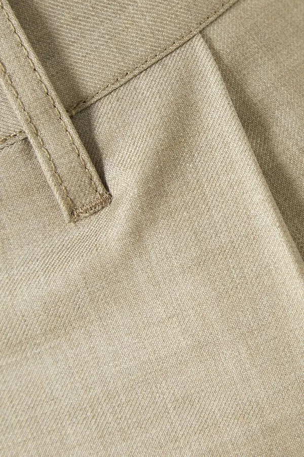 TOTEME Wool-twill Straight-leg Pants