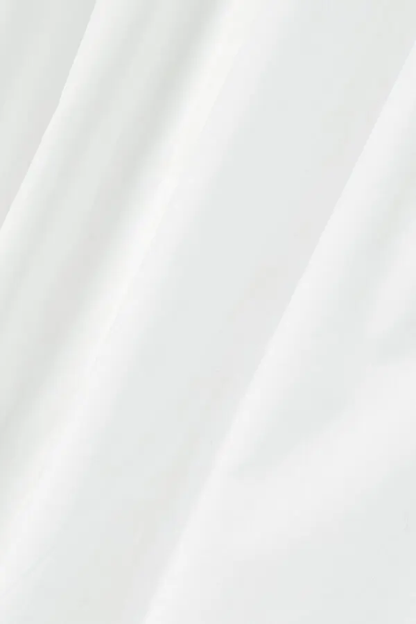BEARE PARK Pleated Cotton-poplin Maxi Shirt Dress