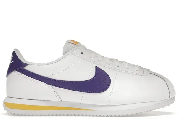 Nike Cortez Sneakers - White/varsity Maize/varsity Purple