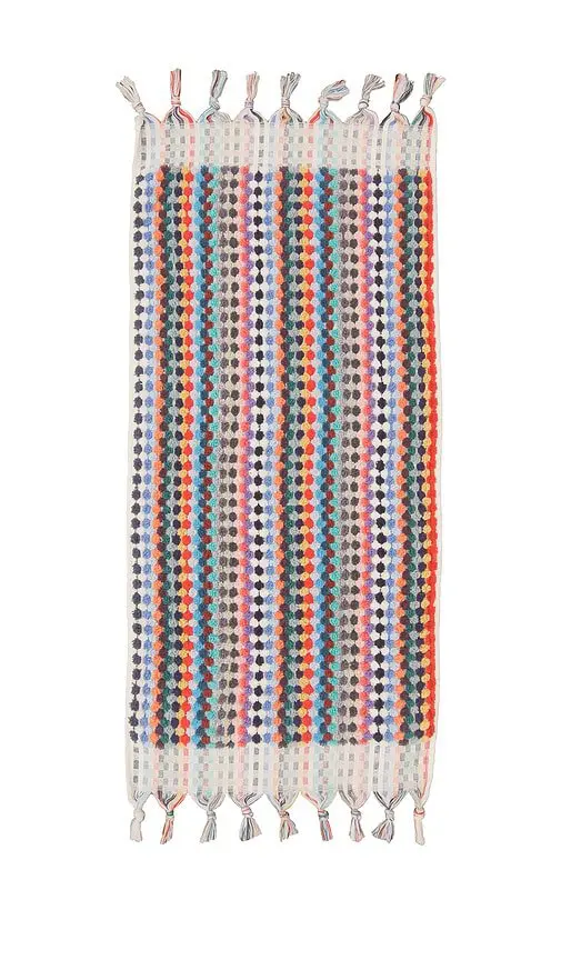 BATHING CULTURE Cosmic Deadstock Rainbow Hand Towel In Multi - N,a