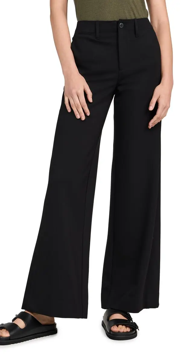Rag & Bone Sofie Ponte Trousers - Black
