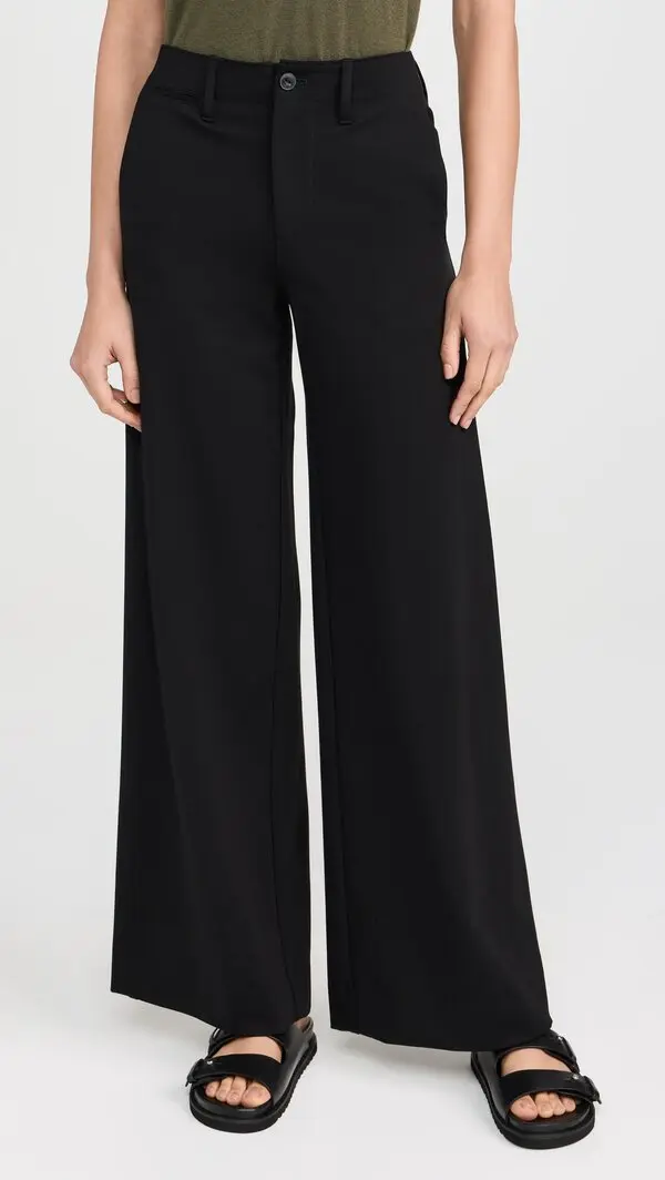 Rag & Bone Sofie Ponte Trousers - Black