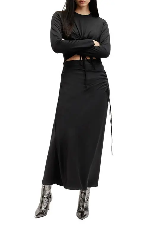 ALLSAINTS Alexia Ruched Skirt
