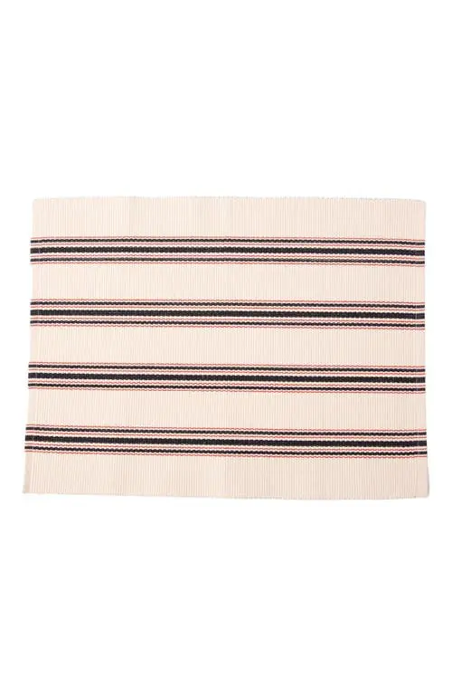 SIAFU HOME Mistari Striped Placemats Set Of 4