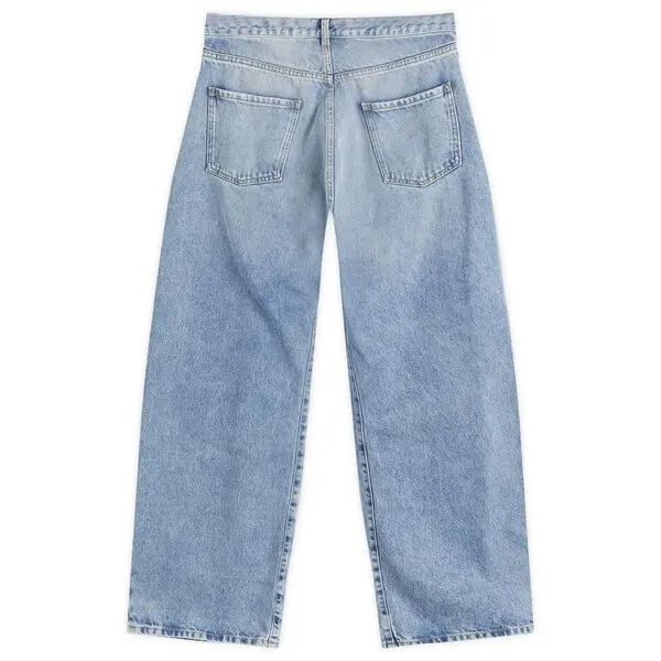 MAISON MARGIELA 5 Pockets Contrast Boyfriend Jeans - Blue