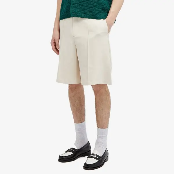 About:blank Pleated Bermuda Shorts