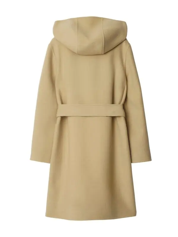 Burberry Vintage Check Wool Coat - Neutrals