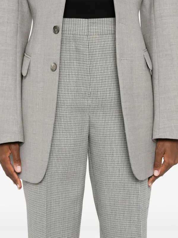 JIL SANDER Checked Tailored Trousers