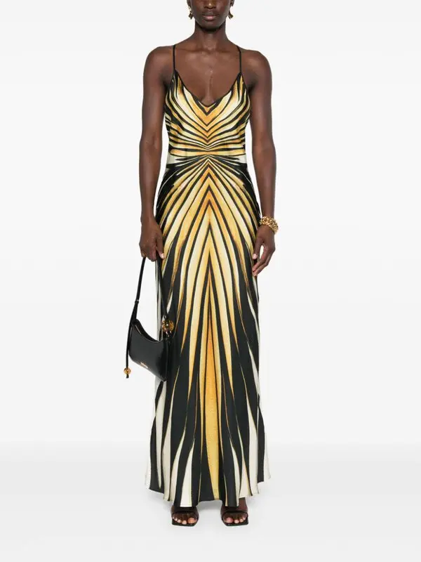 Roberto Cavalli Snake Print Dresses | Editorialist