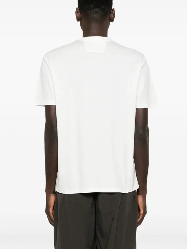 C.P. COMPANY Label Style-logo Jersey T-shirt