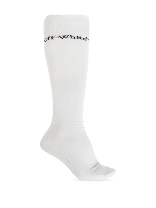 Off-White Logo-jacquard Socks