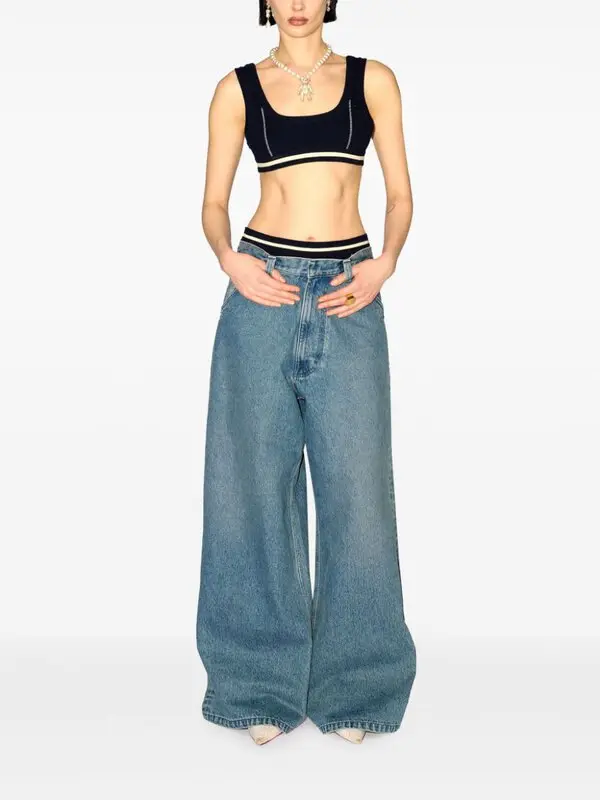 AMBUSH Wide-leg Denim Jeans