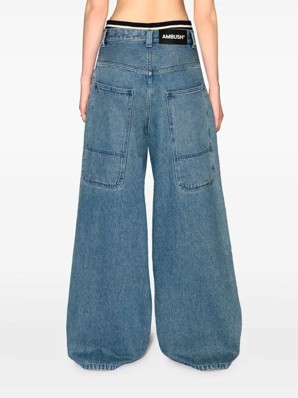 AMBUSH Wide-leg Denim Jeans