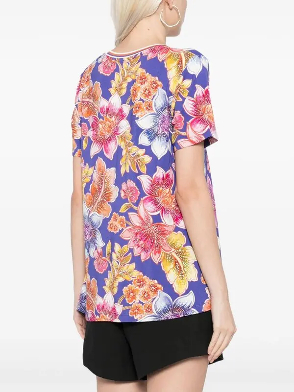 Johnny Was Janie T-shirt - Purple