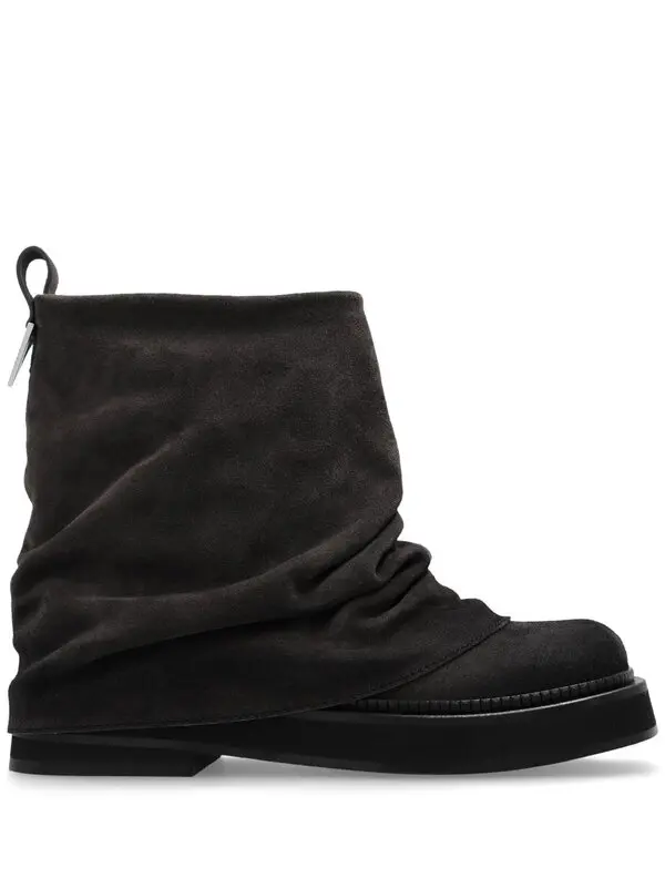 Attico Mini Robin Ankle Boots - Grey