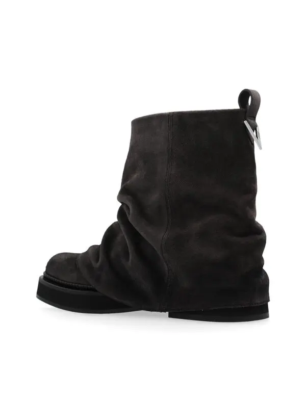 Attico Mini Robin Ankle Boots - Grey