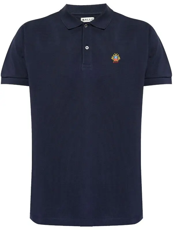 Bally Cotton Polo Shirt - Blue