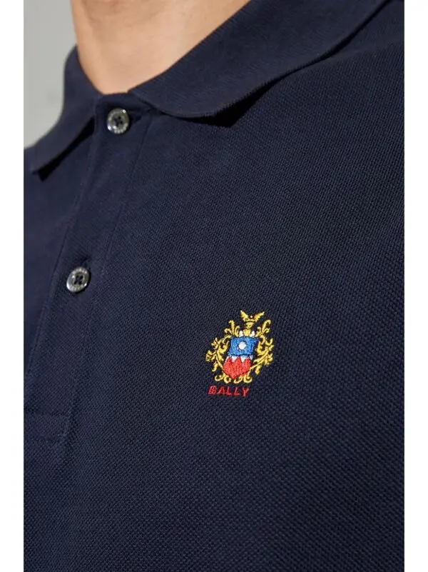Bally Cotton Polo Shirt - Blue