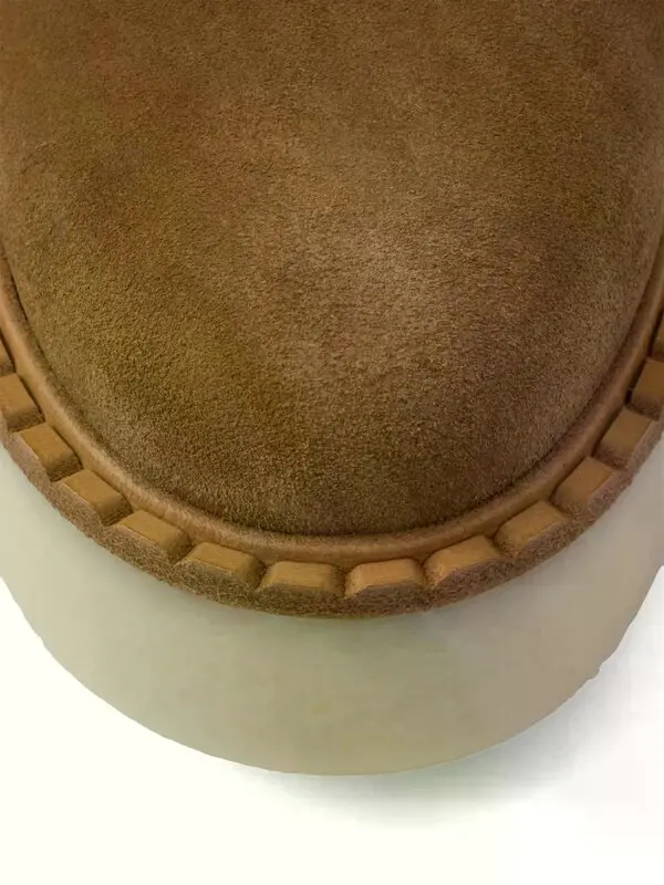 Prada Suede Mules - Brown