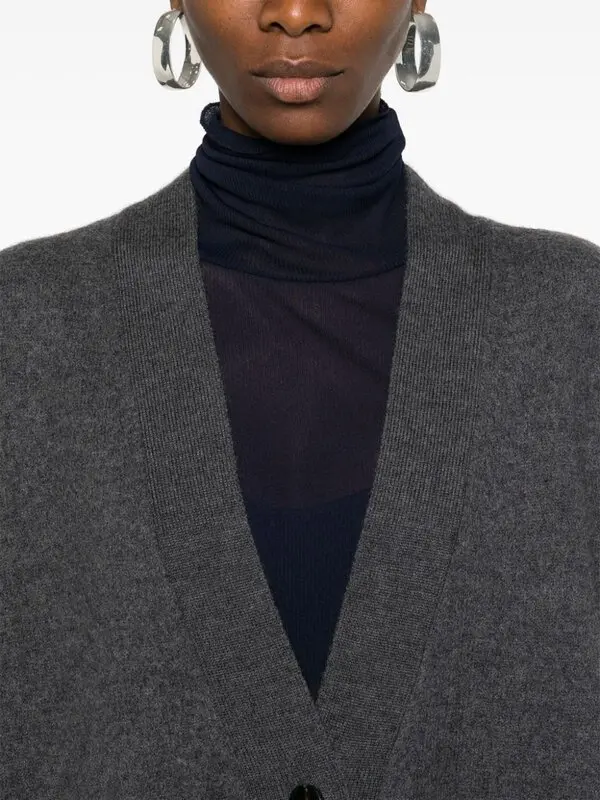 JIL SANDER V-neck Wool Cardigan