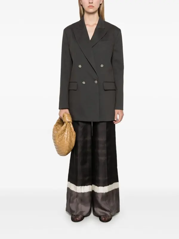 P.a.r.o.s.h Silk Palazzo Trousers