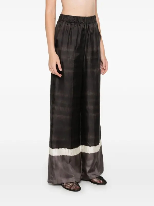 P.a.r.o.s.h Silk Palazzo Trousers