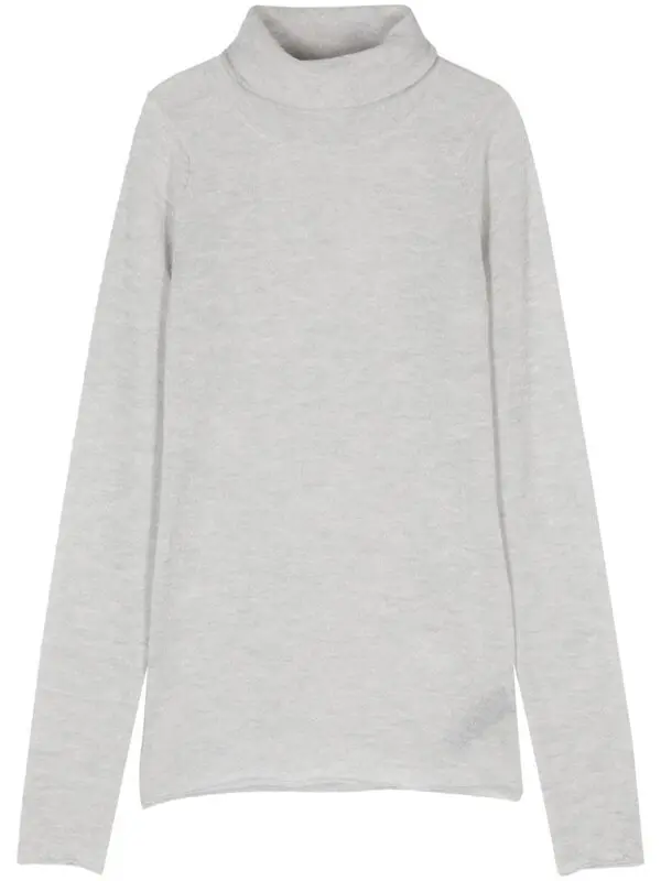 HAIKURE Mélange-effect Sweater - Grey