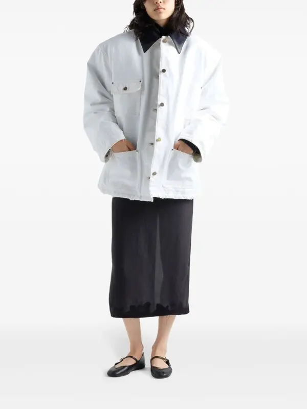 Prada Technical Canvas Blouson Jacket