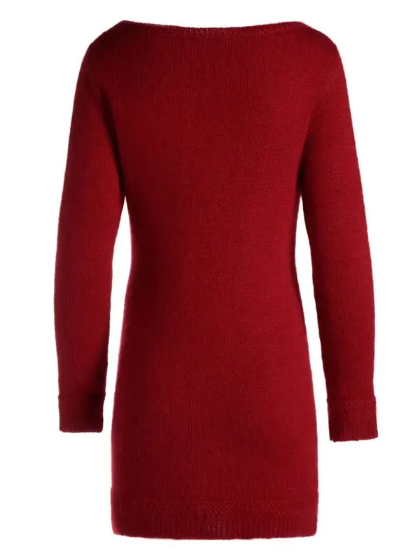 Bally Logo-appliqué Knitted Dress