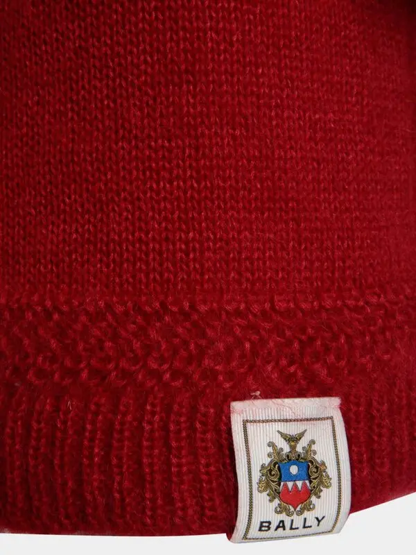 Bally Logo-appliqué Knitted Dress