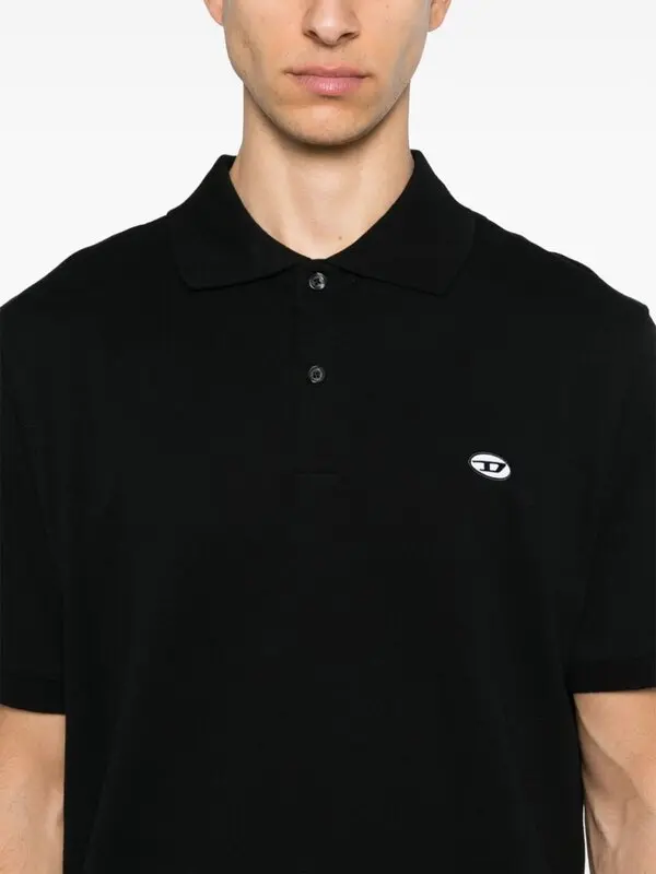 DIESEL Logo-patch Polo Shirt