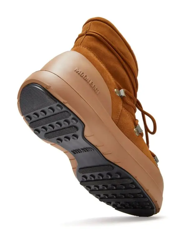Moon Boot Luna Lace-up Boots - Brown