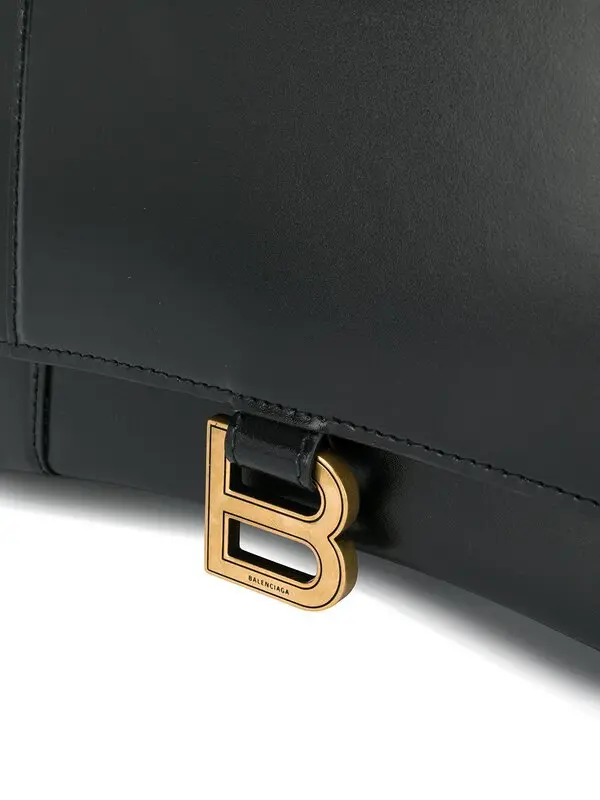 Balenciaga Medium Hourglass Tote - Black