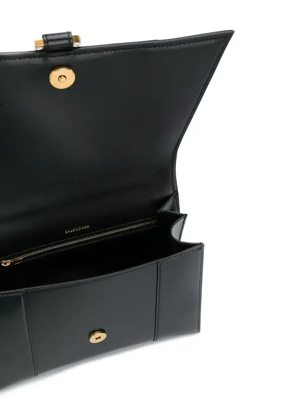 Balenciaga Medium Hourglass Tote - Black