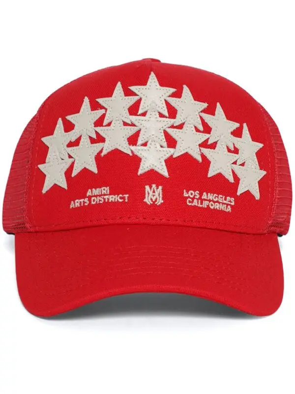 Amiri Star Appliqué Trucker Cap
