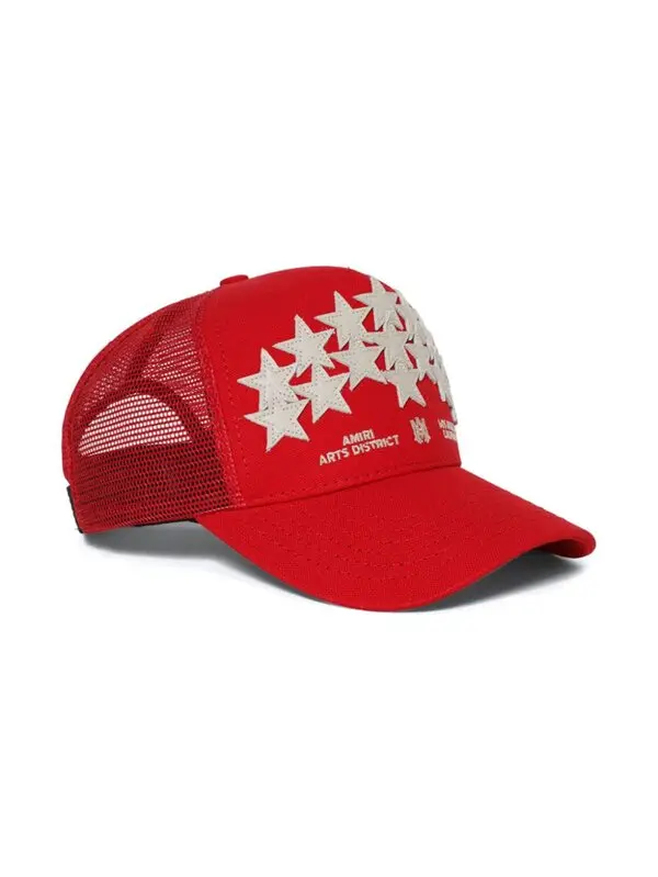 Amiri Star Appliqué Trucker Cap
