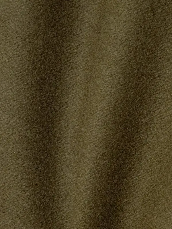 Loewe Pebble Cotton Corduroy-trimmed Wool Coat